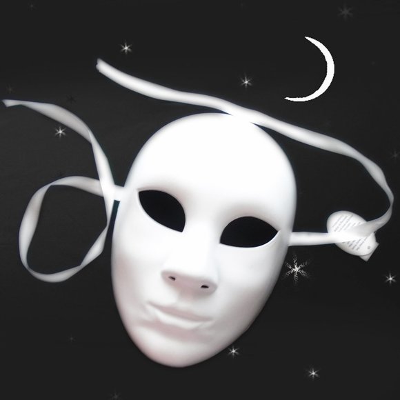 Accessories | Blank Beauty Mask Halloween Diy Face Alien Costume Day Of ...